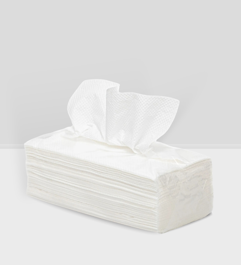 Interfold Tissue Paper – 150 Sheet, 20 Packet Polybag